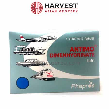 ANTIMO 10 Tablet (Anti Mabok) - Tozerba