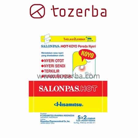 SALONPAS Hot Red Merah - Tozerba