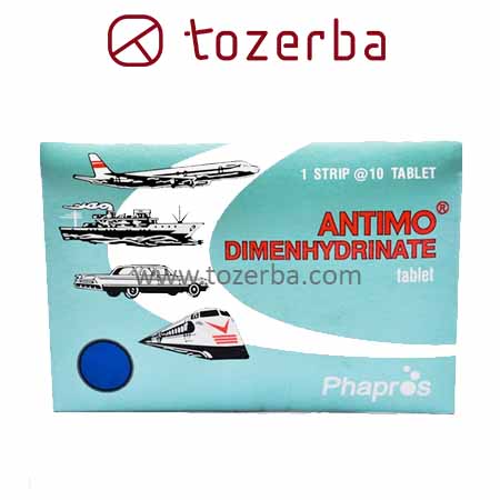 ANTIMO 10 Tablet (Anti Mabok) - Tozerba
