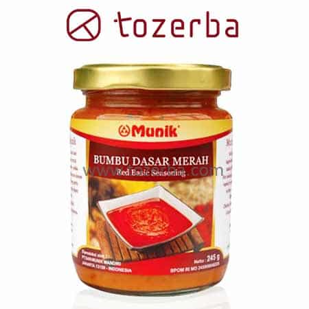 MUNIK Bumbu Dasar Merah 245g - Tozerba